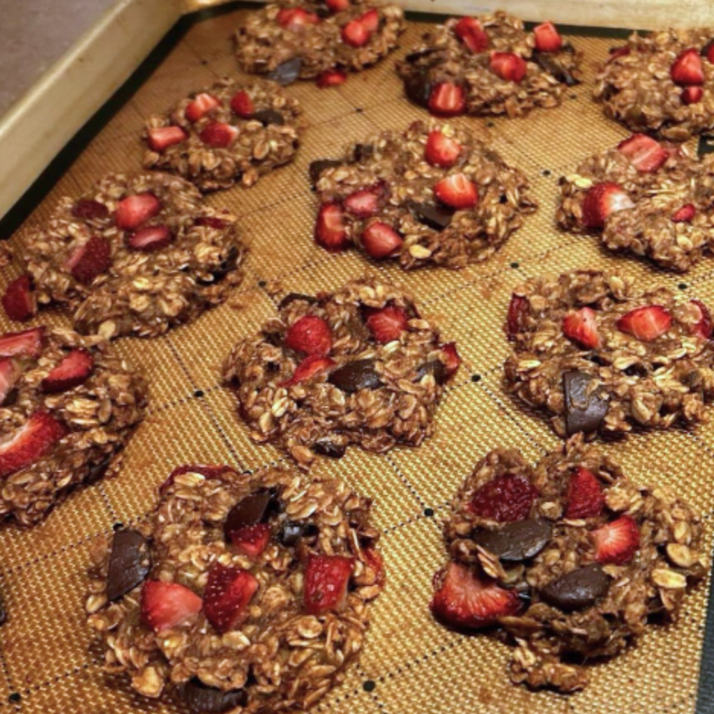 Les meilleurs biscuits santé aux fraises - Bocaux & co